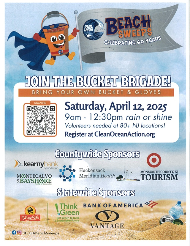 Beach Sweep 2025 - Longport Beach Terrace Park